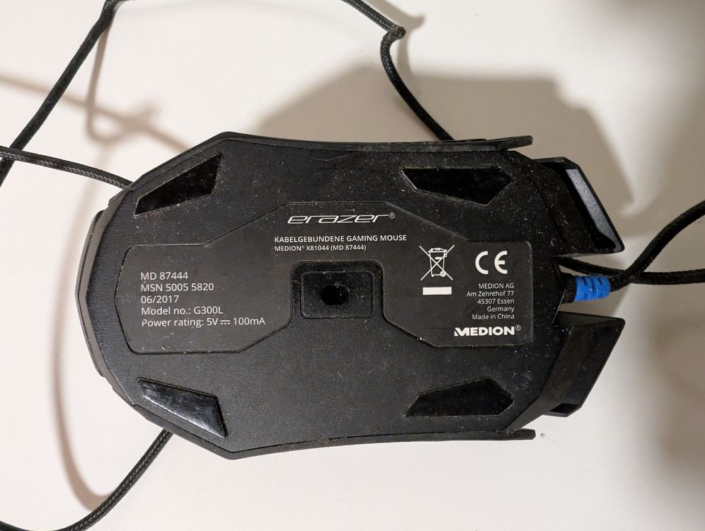 Erazer Medion Wired Gaming Mouse G300L (Gebraucht) in Seltisberg für ...