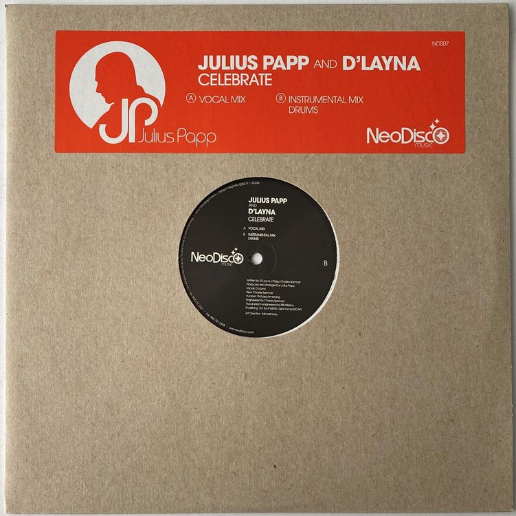 Julius Papp and D'Layna, Celebrate (House, Deep House) | Kaufen auf Ricardo