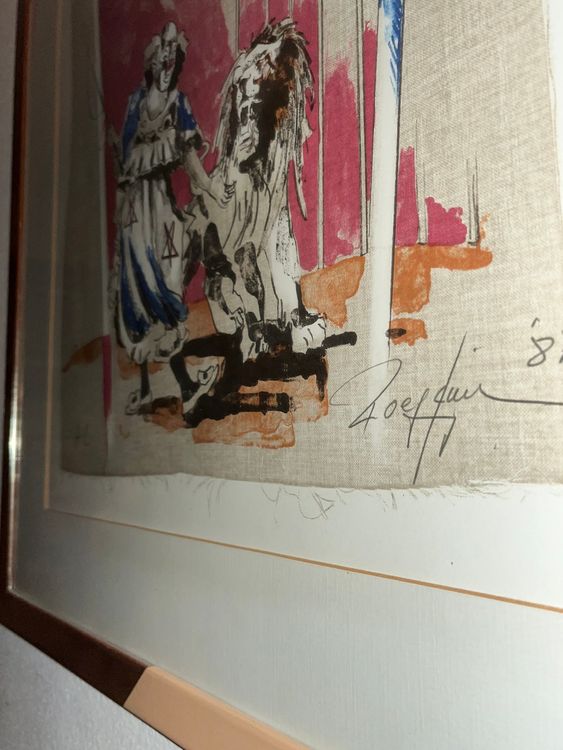 Rolf Knie Lithographie, H.C. | Kaufen auf Ricardo