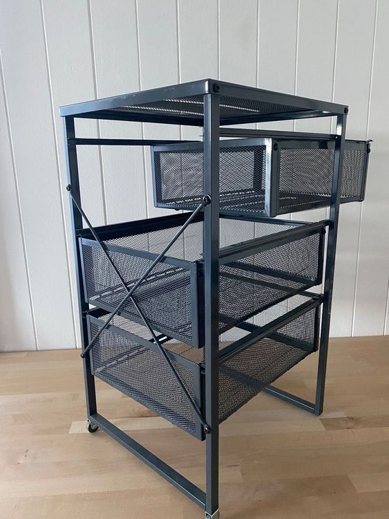 Metallgestell mit Schubladen | Kaufen auf Ricardo