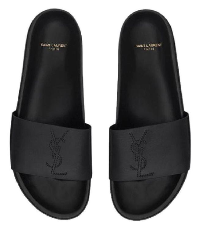 SAINT LAURENT YSL Logo Jimmy 20 Slide | Kaufen auf Ricardo
