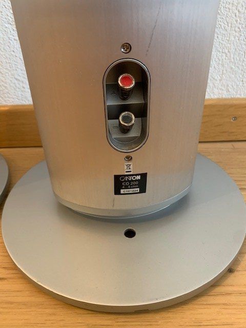 Canton CD 200 Standsäulen aus Aluminium, 1 Paar (Gebraucht) in Bad ...
