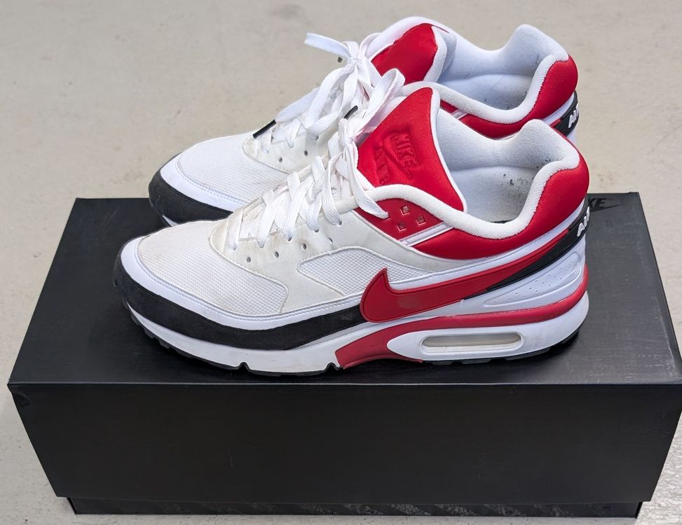 Nike Air Max BW OG Gr.45 weiss/rot/schwarz (D'occasion) à Winterthur ...