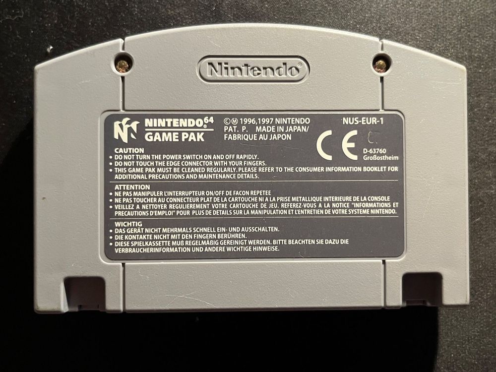 Super Mario 64 Nintendo 64 N64 Pal (Gebraucht) in St. Gallen für CHF 28 ...