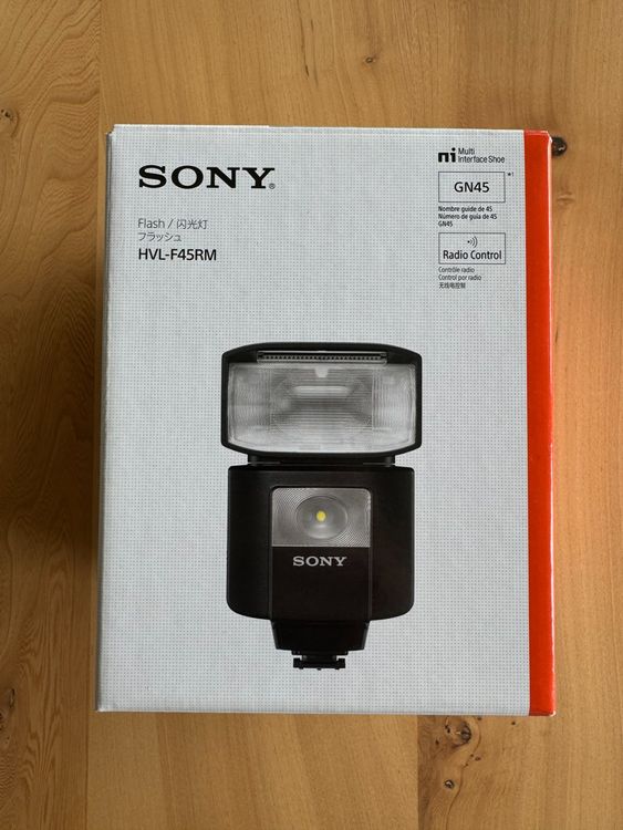 Sony Blitz HVL-F45RM, einwandfreier Zustand (Gebraucht) in Urdorf für CHF 155 – mit Lieferung ...