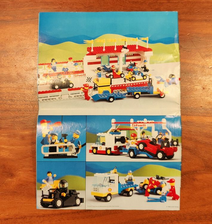 Lego Anleitung Classic 6395 Rennen Victory Lap Raceway (Gebraucht) in ...