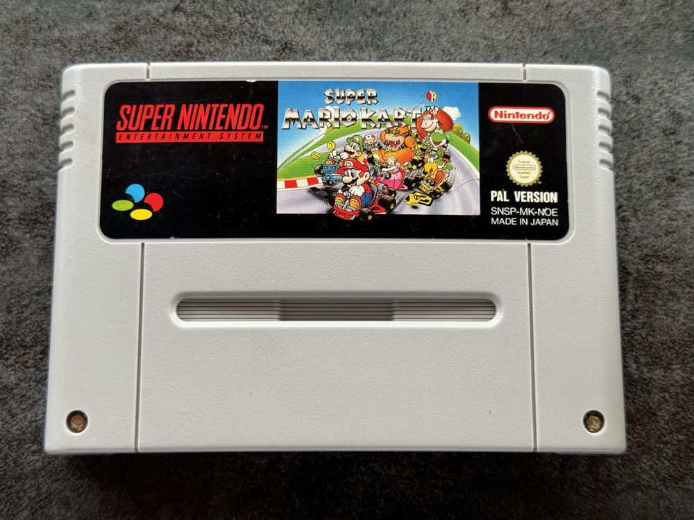Super Mario Kart - Super Nintendo SNES (Gebraucht) in Kaiseraugst für ...