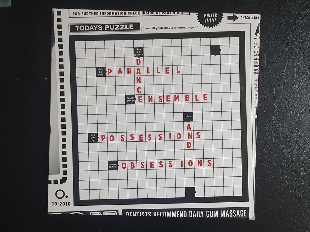 Parallel Dance Ensemble – Possessions And Obsessions Vinyl (Gebraucht ...