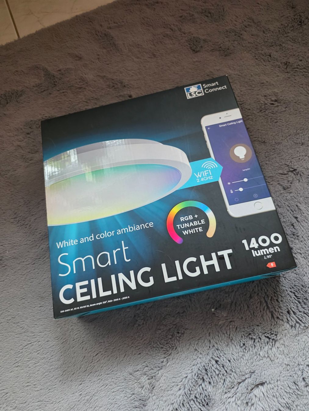 LSC Smart lampe neu OVP von Action über wlan steuerbar. (Gebraucht) in ...
