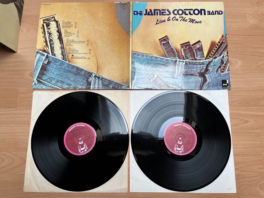 James Cotton (Super Harp) Band - Live on the Move / DLP (Gebraucht) in ...