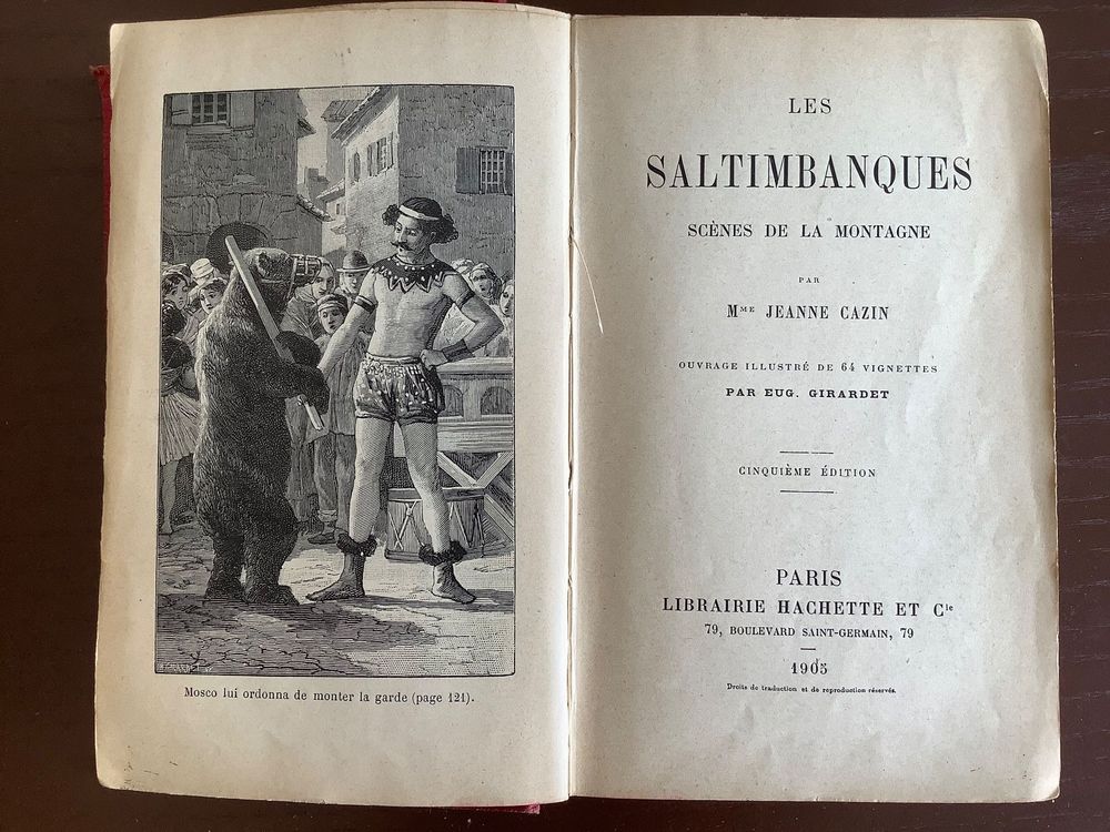 Ancien livre Saltimbanques 1905 Paris Bär illustrations (Gebraucht) in ...