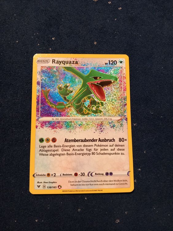 Amazing Rayquaza Amazing Rare (DE) Vivid Voltage 138/185 (Neu (gemäss ...