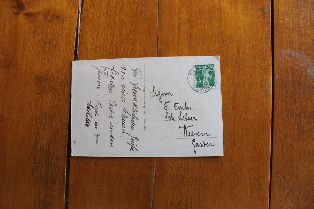 AK Rieden Kt SG, Privat-Pension "Belle-Vue" nach Weesen (Gebraucht) in Oftringen für CHF 8 – mit ...