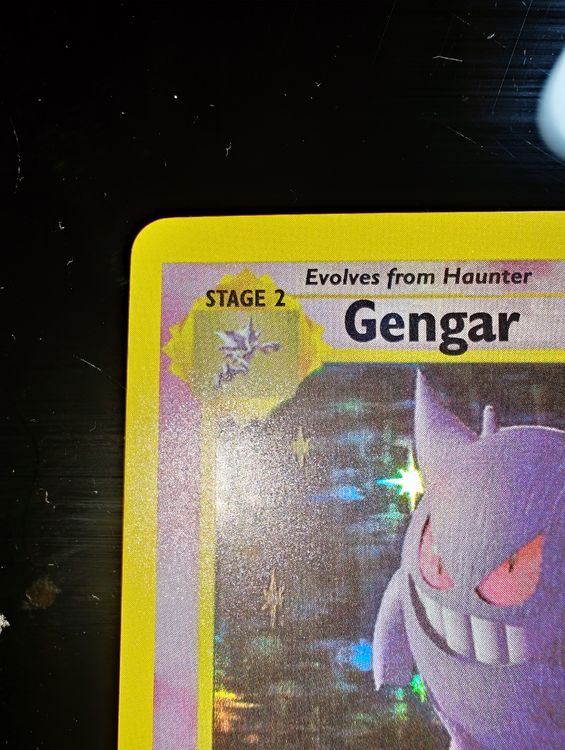 Pokémon Gengar Fossil 1st Edition Holo (1999) Played (Neu (gemäss ...