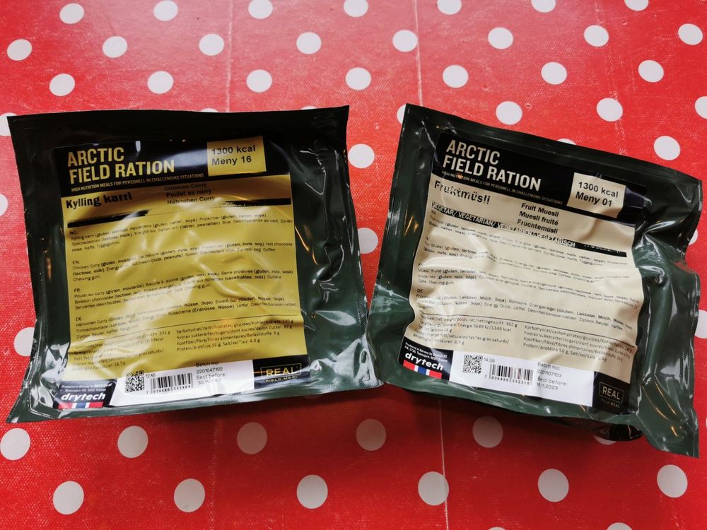 Norwegische Arctic Field Ration Notrationen MRE (Neu und ...