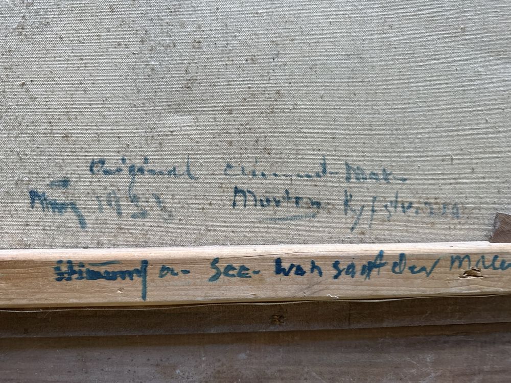 CLÉMENT Max (1912-1995) Murtensee . Subtil (Gebraucht) in Schmitten FR ...