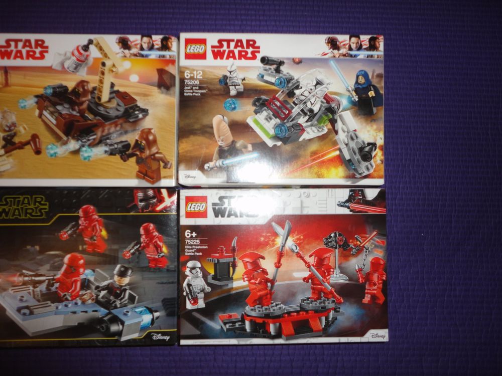 Lego Star Wars Battle pack bundle 6 Sets Neuf !! Neu !! | Kaufen auf ...