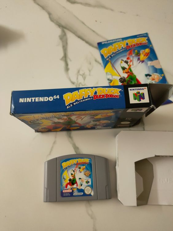 N64 Daffy Duck Mit Original Verpackung SELTEN (Gebraucht) in Oensingen für CHF 299.9 – mit ...