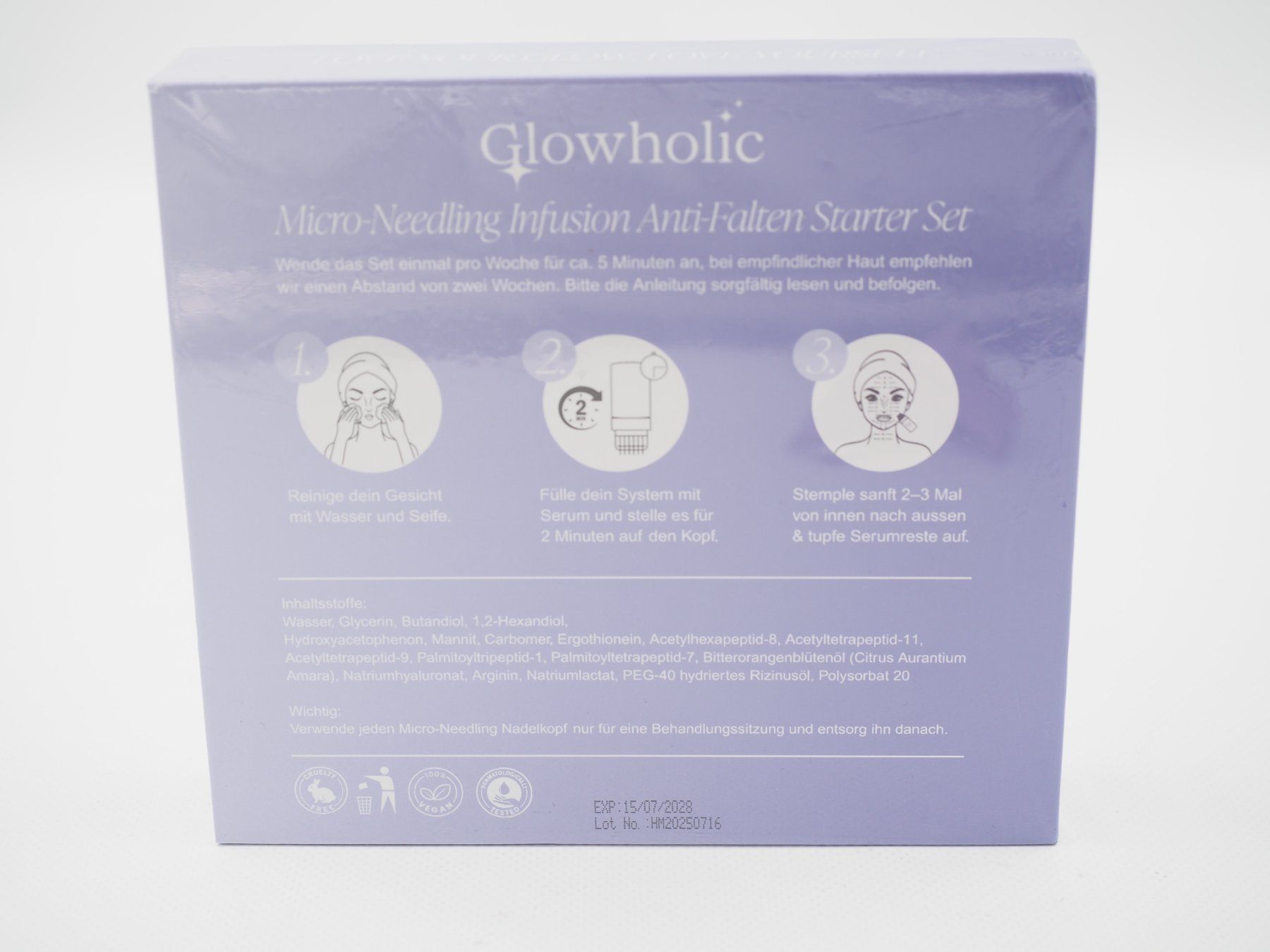 GLOWHOLIC Micro- Needling Infusion Set (26010943) (Neu und ...