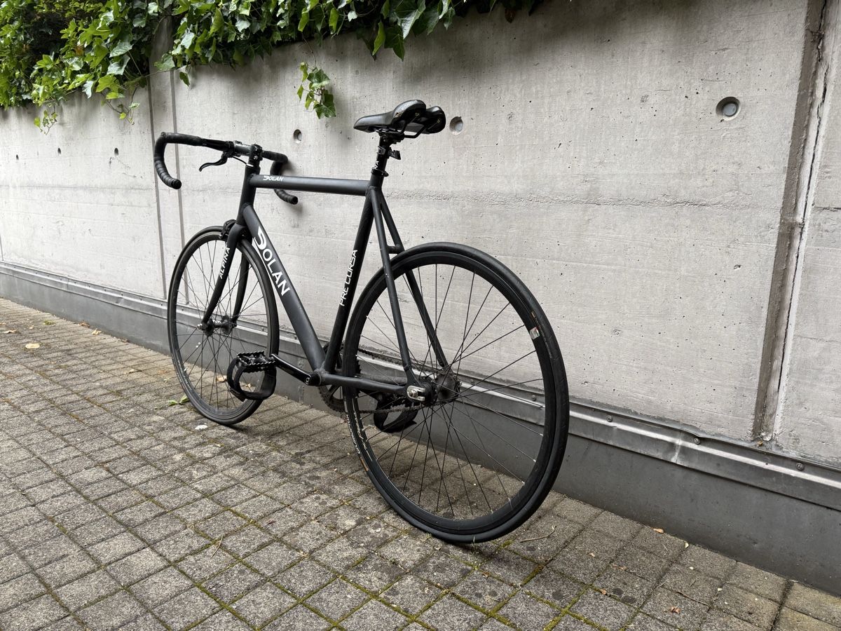 Schwarzes Dolan Pre Cursa Fixie velo, super für Stadtfahrten (D ...
