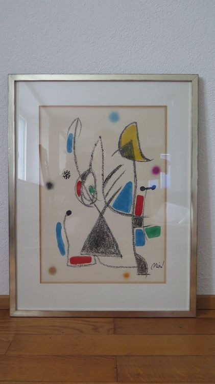 Miro Kunstdruck Mit Rahmen
