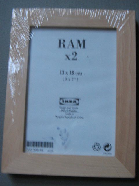 2 Bilder Rahmen Ikea neu Modell RAM (Neu und originalverpackt) in ...