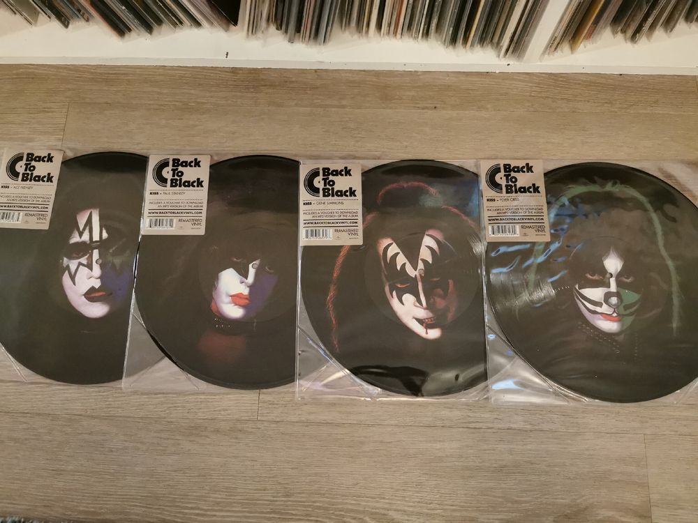 4 vinyles Kiss picture (Neu (gemäss Beschreibung)) in Denezy für CHF 97 ...