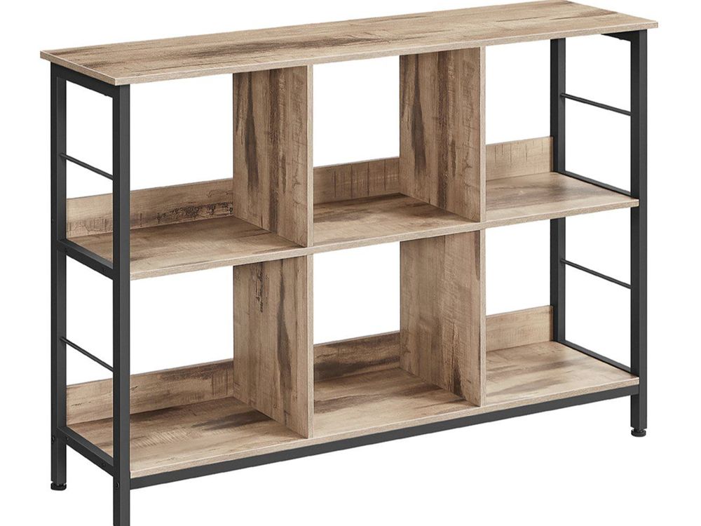 Bücherregal Regal mit 6 Ablagen LADRINO (Neu und originalverpackt) in ...