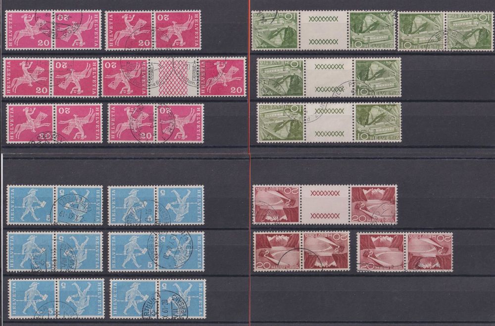 Sammlung Kehrdrucke und zusammenhängende (Antik) in Sarmenstorf für CHF 10 – mit Lieferung auf ...