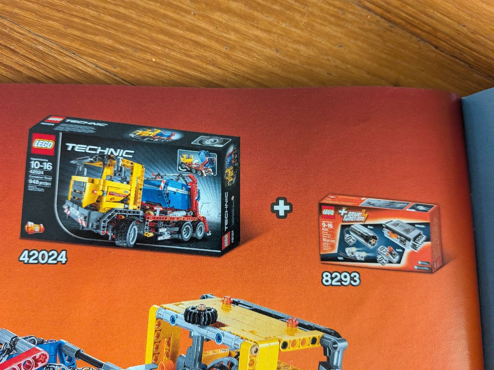 Lego Technic Container-Truck 42024 inkl. Power Functions (Gebraucht) in ...