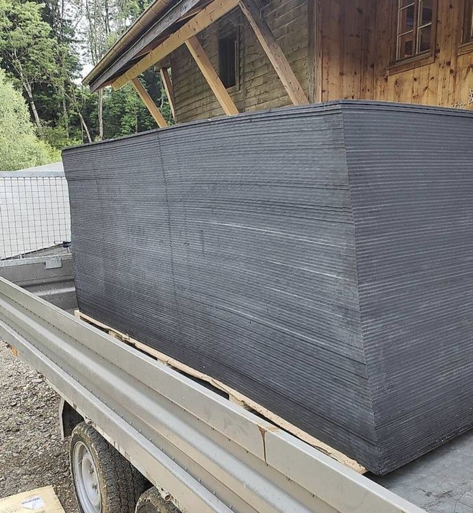 70 Panneaux de Forex 10mm, 244x122cm (Neu und originalverpackt) in ...