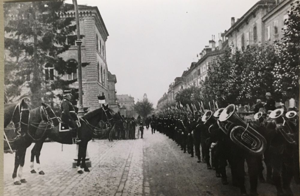 1. Weltkrieg, Bern, Defilée, General Ulrich Wille,Pressefoto (Gebraucht) in Frauenfeld für CHF 9 ...
