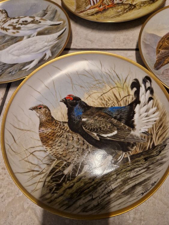 Franklin Porcelain – Gamebirds of the World – Basil Ede (Gebraucht) in ...