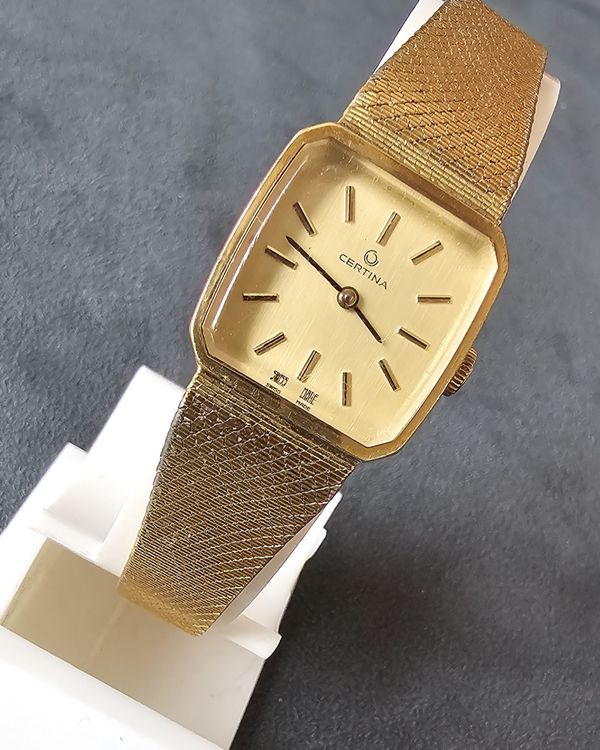 CERTINA Vergoldet Swiss Made Handaufzug Damenuhr (Gebraucht) in Speicher für CHF 85 – mit ...