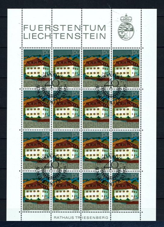Liechtenstein 1978 - Bâtiments | Kaufen auf Ricardo