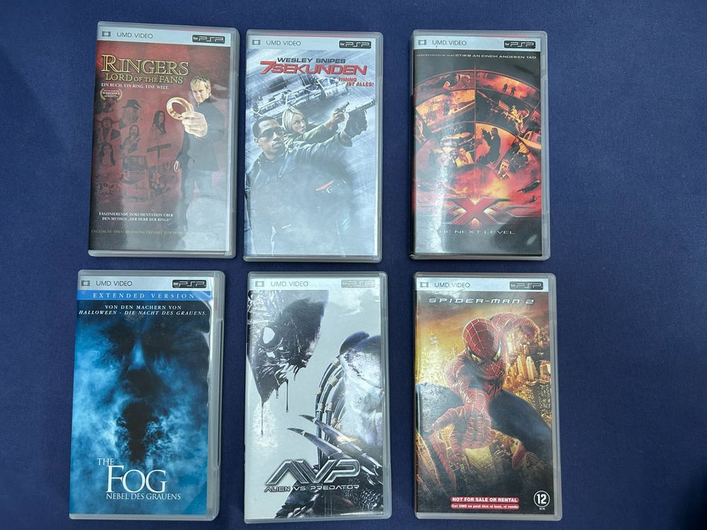 UMD Filme Sammlung: Action, Horror, Fantasy - Top Zustand! (Gebraucht ...