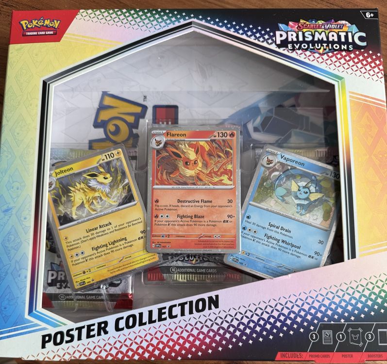 Pokémon Prismatic Poster Collection (Neu und originalverpackt) in ...