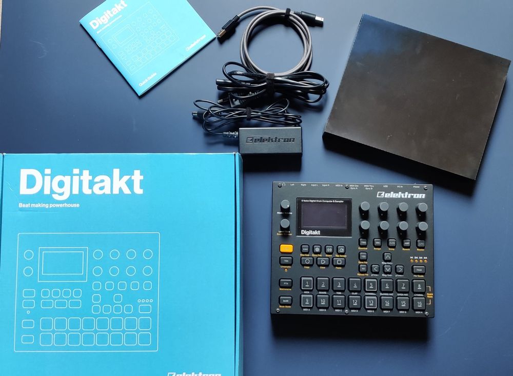 Elektron Digitakt inkl. OVP + Créma Design Cover | Kaufen auf Ricardo