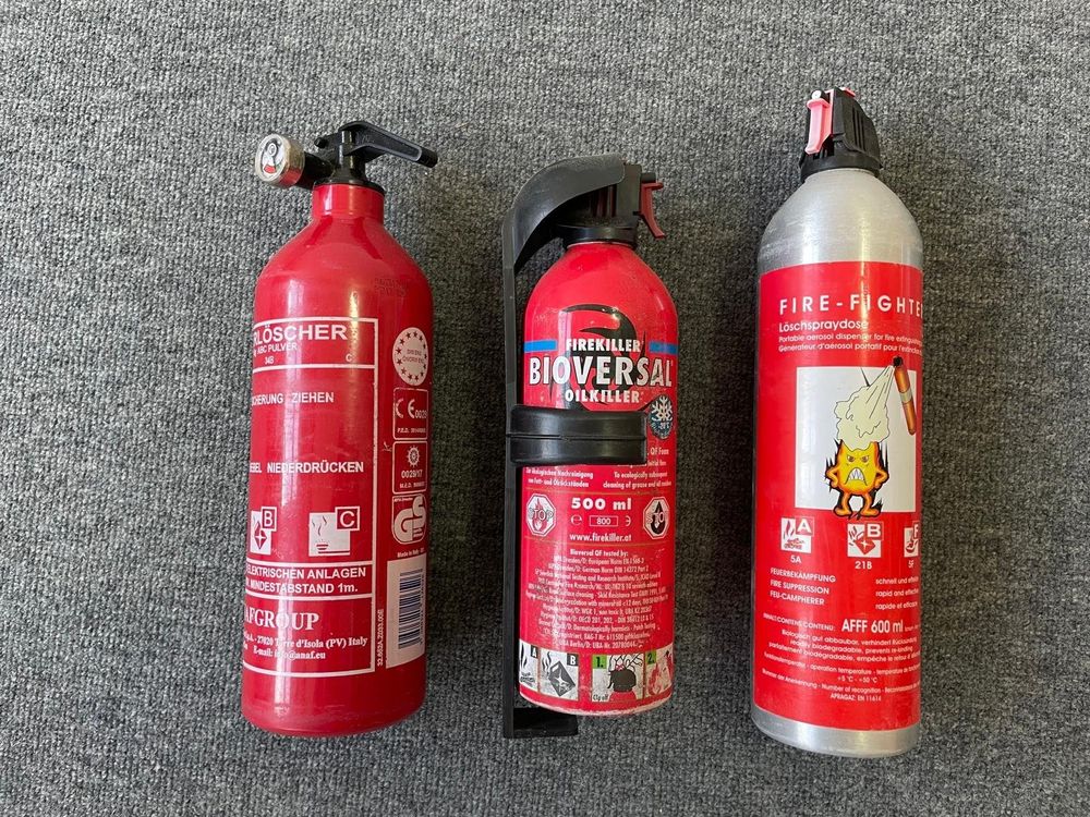 Feuerlöscher Pulver Oder Schaum