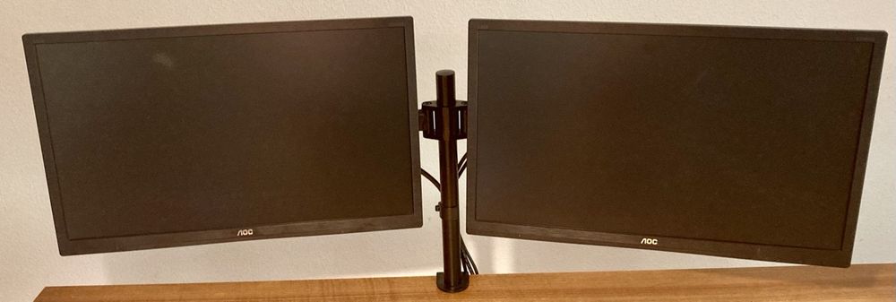 Neuwertiger Doppel Monitor für Gaming 2 x 24‘ (Neu (gemäss Beschreibung ...