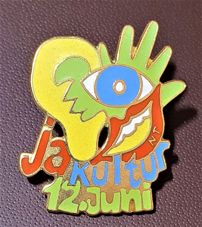 Q126 - Kunst Pin von Niklaus Troxler 1994 Ja Kultur... (Gebraucht) in ...