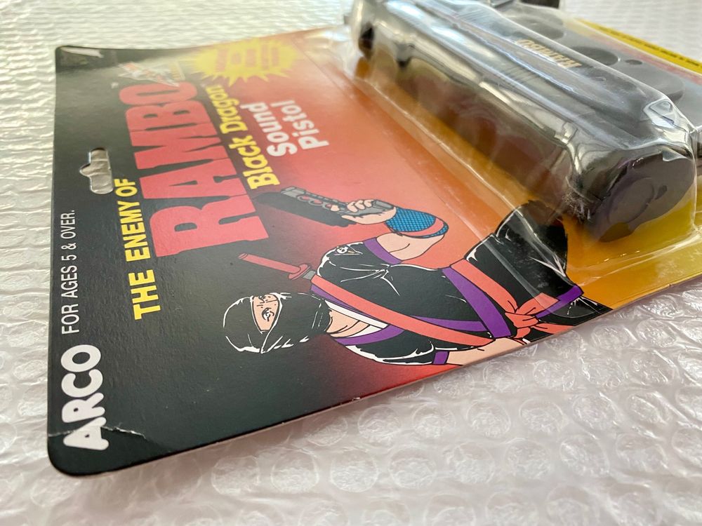 1985 | The Enemy of RAMBO Black Dragon Sound Pistol by Arco (Neu und ...
