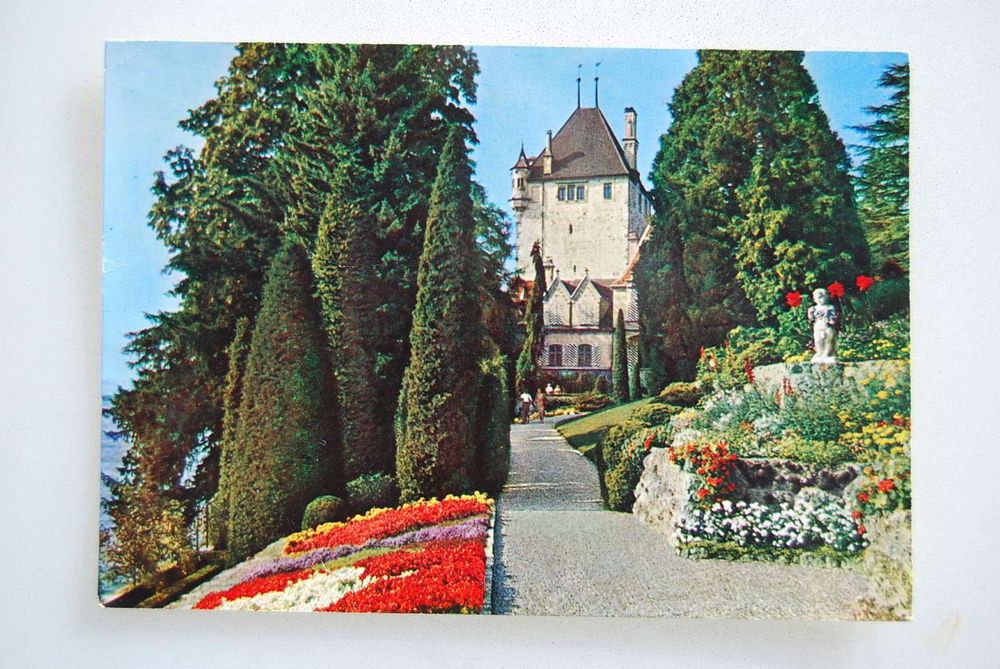 AK Oberhofen am Thunersee, Schlosspark (Gebraucht) in Rüfenacht BE für CHF 1 – mit Lieferung auf ...