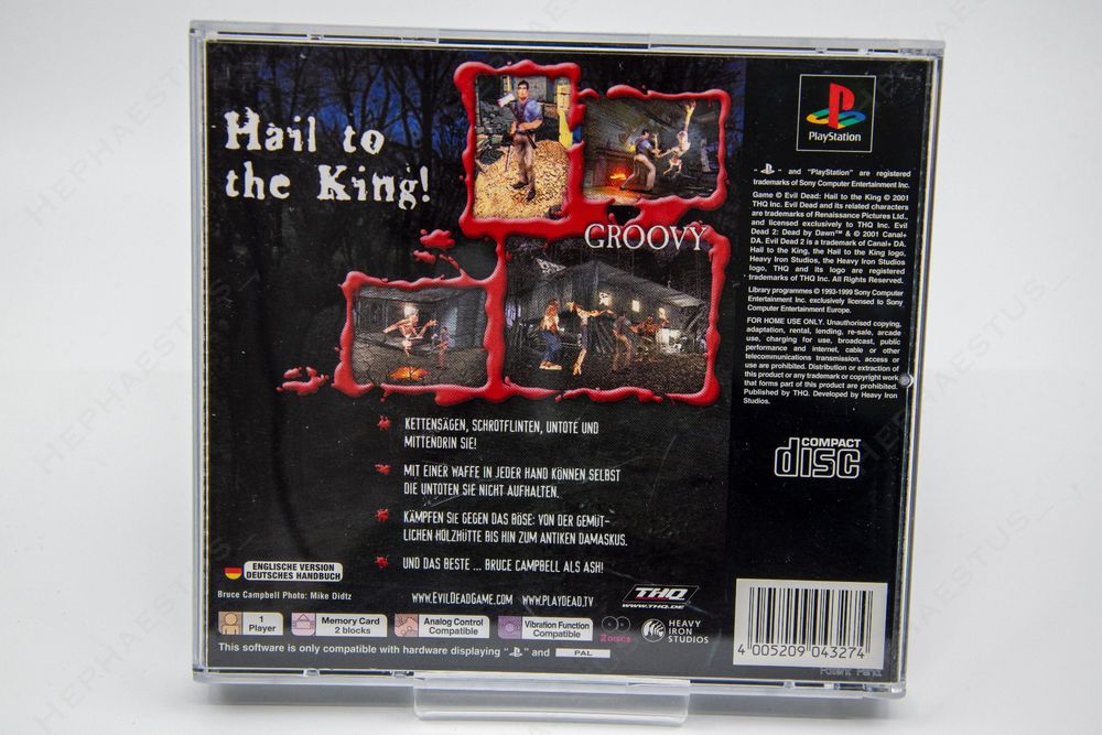 Evil Dead: Hail to the King PS1 / PSX (Gebraucht) in Effretikon für CHF ...