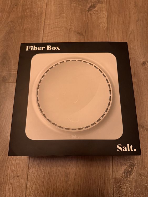 Salt Fiber Box 10 Gbit/s + Fiber Modem – High-Speed Internet (Gebraucht ...