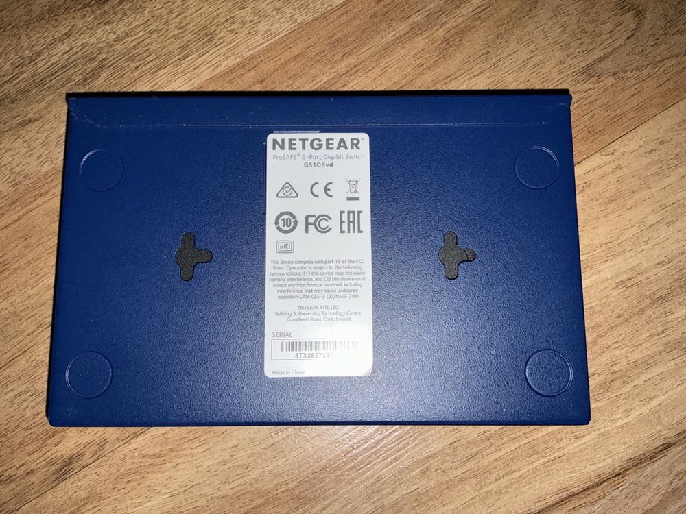 Netgear ProSAFE GS108 Gigabit Switch - Wie neu! Top! (Gebraucht) in ...