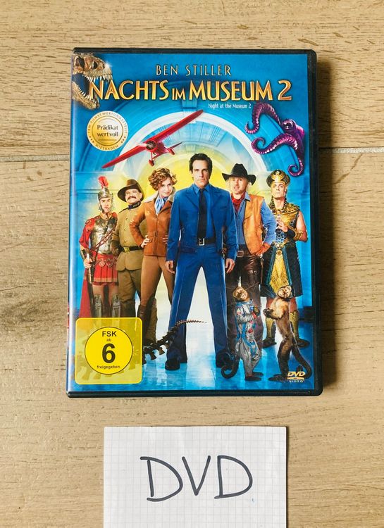 🎬 DVD Nachts im Museum Teil 2 mit Ben Stiller FKS 6 (Gebraucht) in Zuzwil SG für CHF 1 – mit ...
