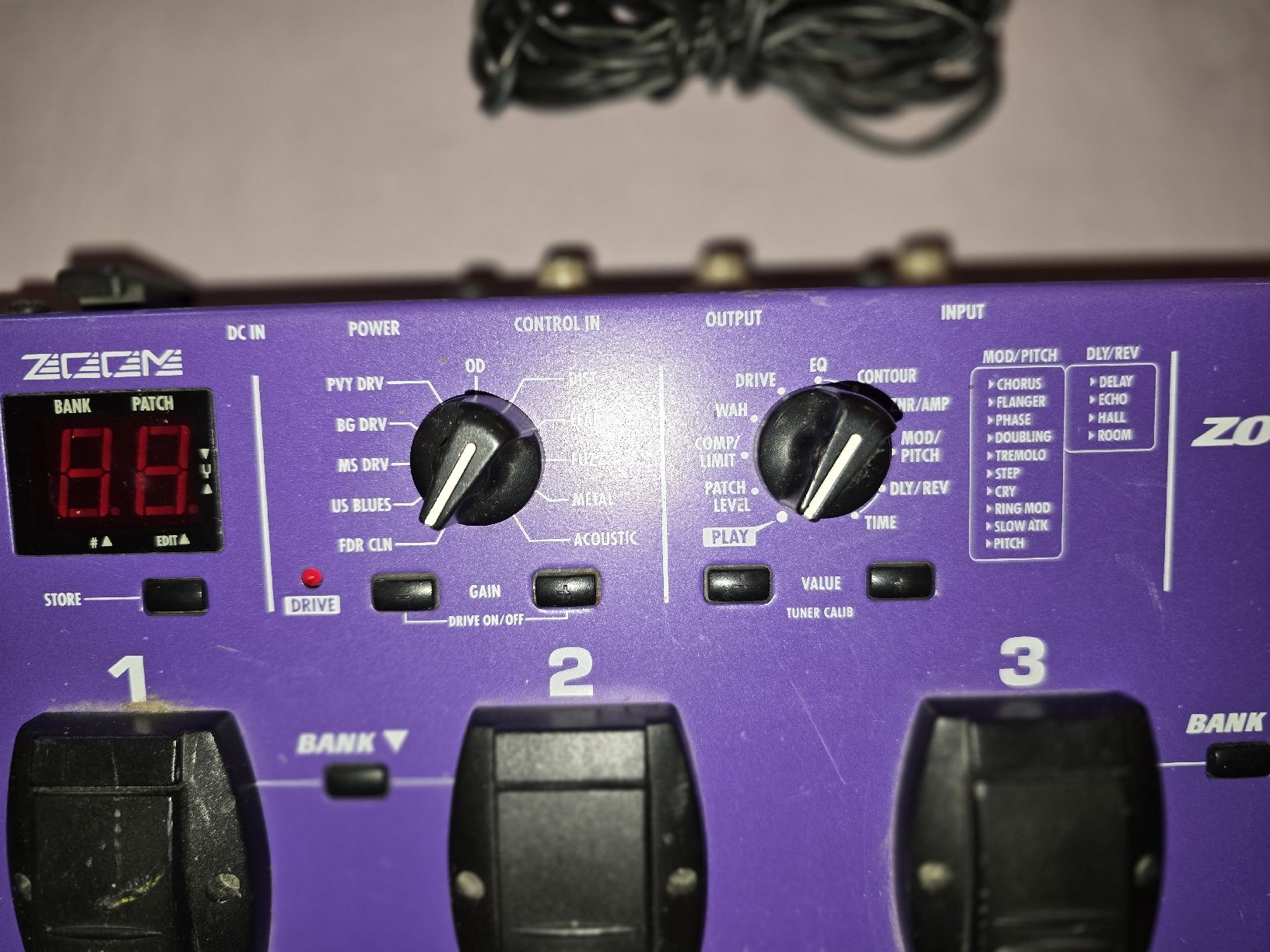 ZOOM GFX-1 EFFEKTBOARD ... TOP ZUSTAND MIT NETZTEIL ... (Gebraucht) in ...