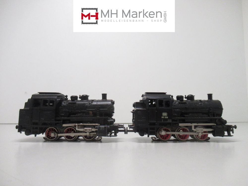 Märklin 2er Set Dampflok BR 89 DB ohne OVP AC WS Analog H0 | Kaufen auf ...