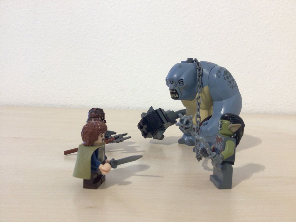 Lego Lord of the Rings - Cave Troll & Orc vs Pippin & Gimli (Gebraucht ...